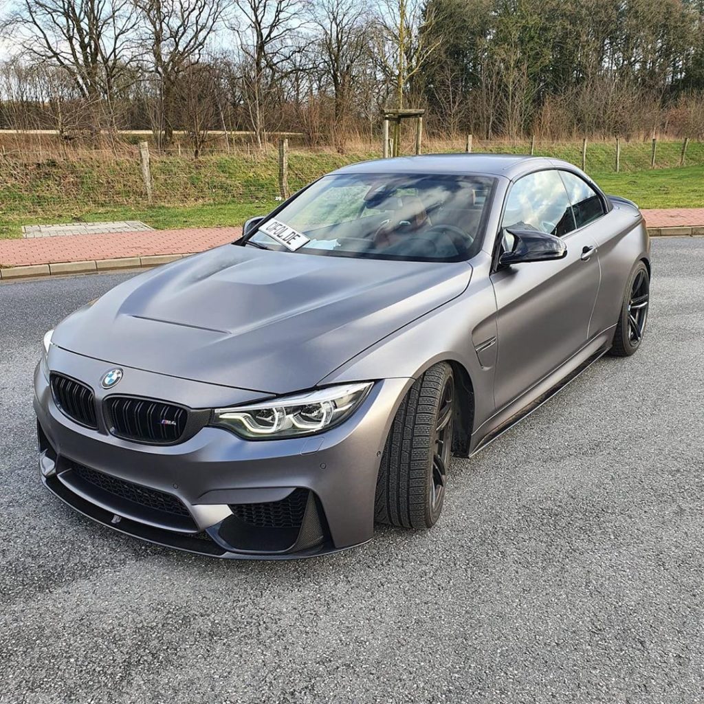 BMW M4 – Matte Dark Grey » CiFol Werbetechnik