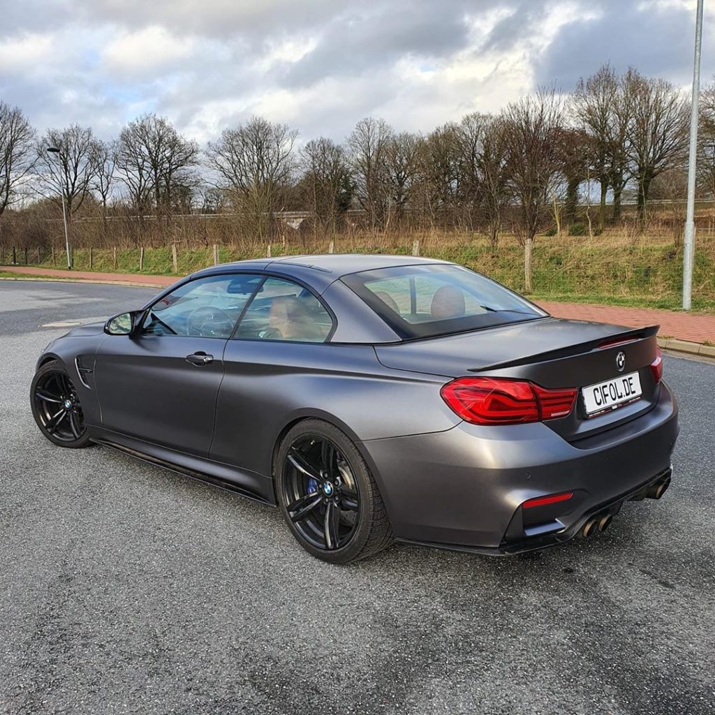 BMW M4 – Matte Dark Grey » CiFol Werbetechnik